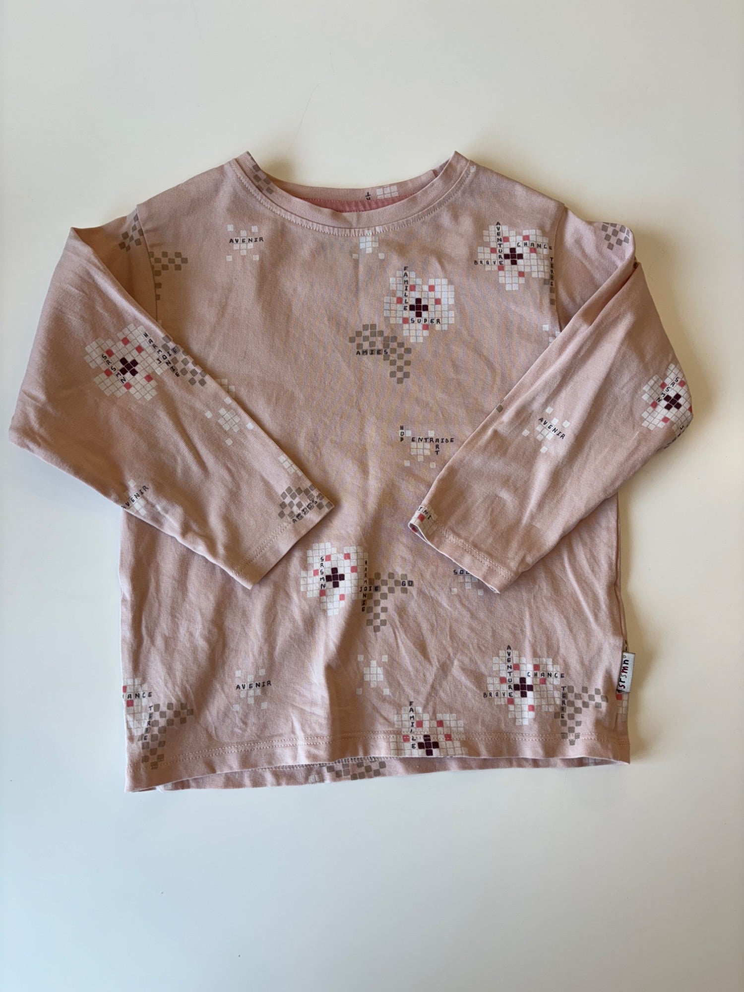 Chandail Mots Cachés – Souris Mini Seconde Main