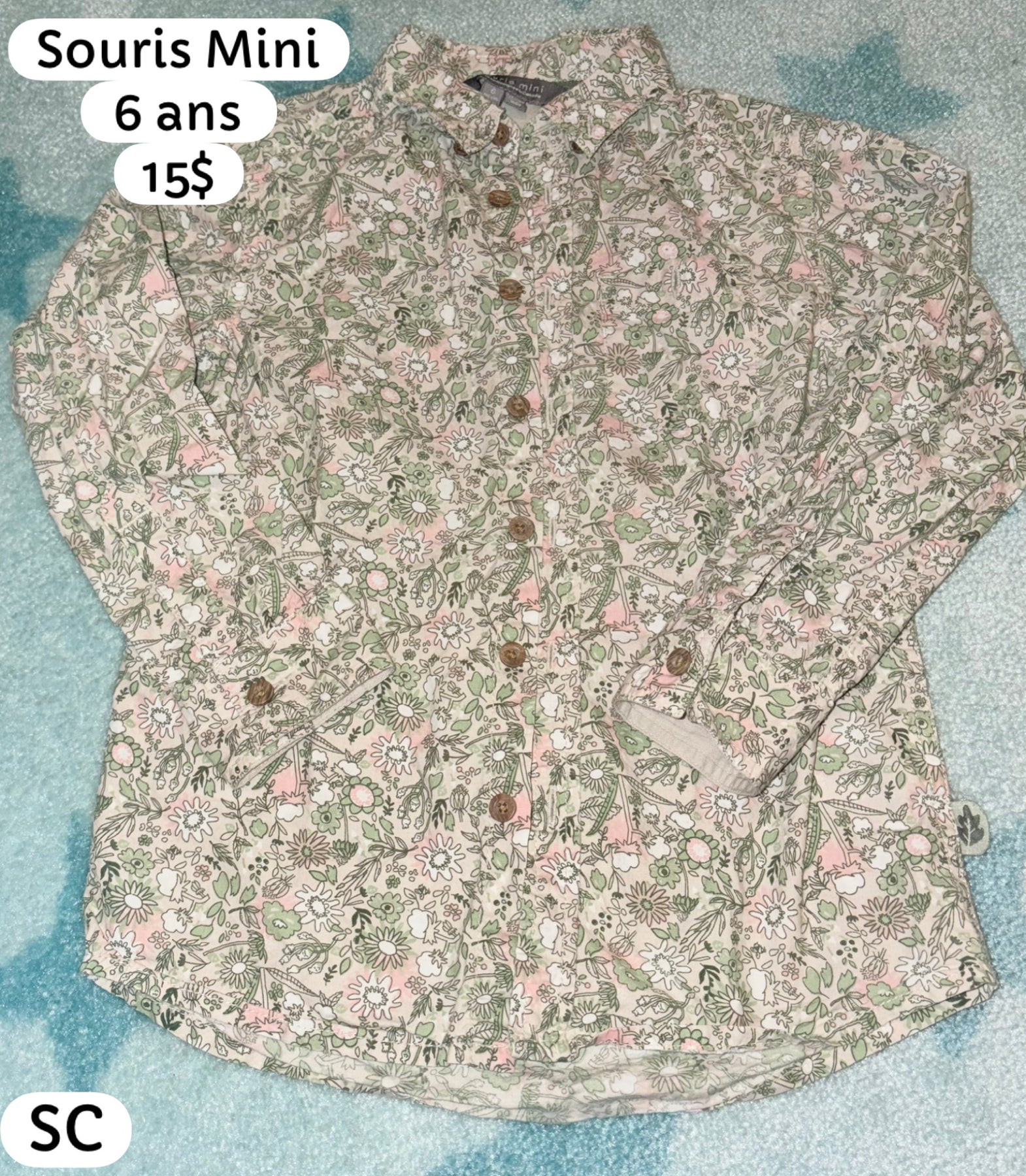 Chemise 6 Ans – Souris Mini Seconde Main