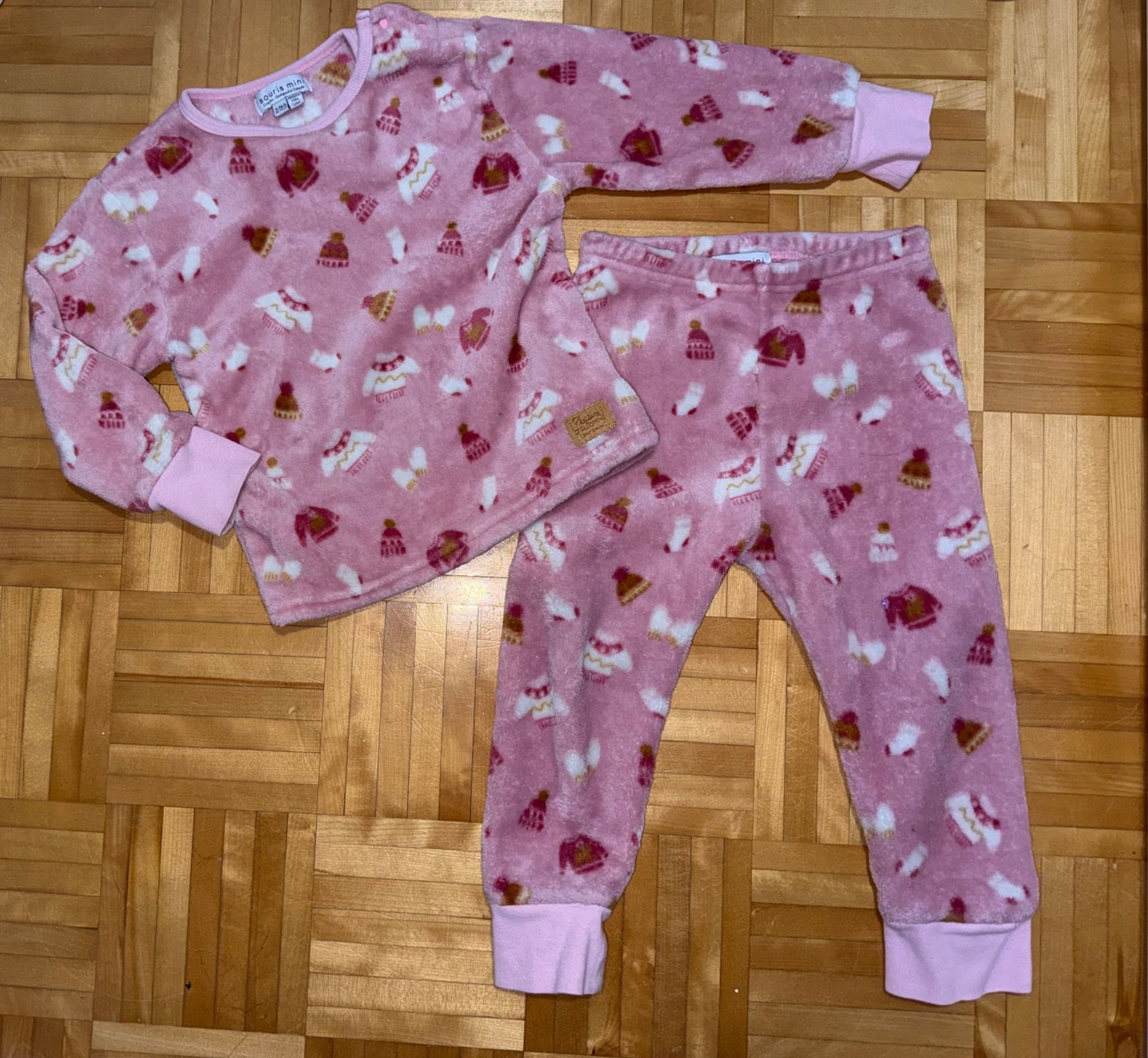 Pyjama Rose 2-3 Ans – Souris Mini Seconde Main