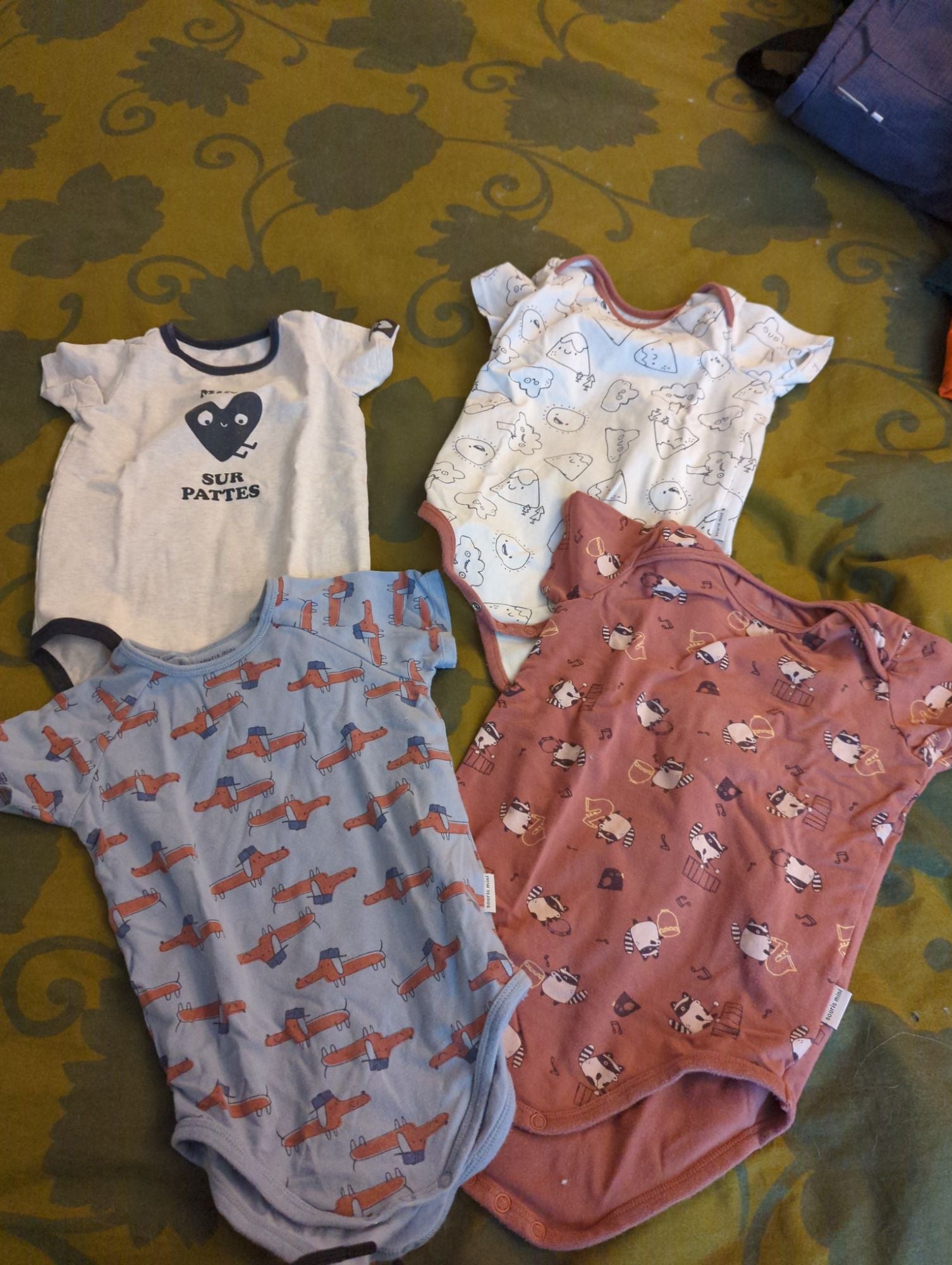 Ensemble de cache-couche – Souris Mini Seconde Main